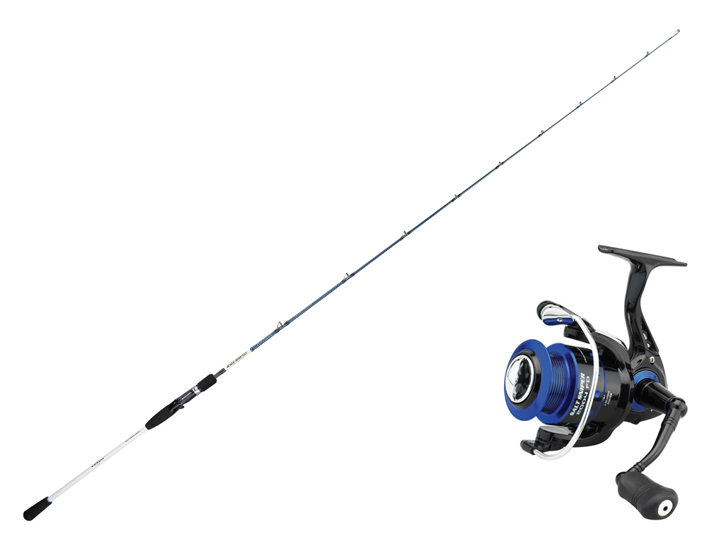Ensemble Sakura Salt Sniper Spinning + moulinet Salt Sniper - Integral ...