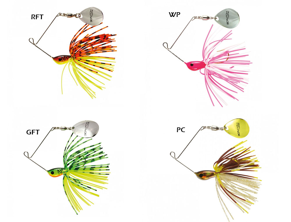 Micro Spinner Scratch Tackle Altera Nano 3,5g. - Integral Pêche