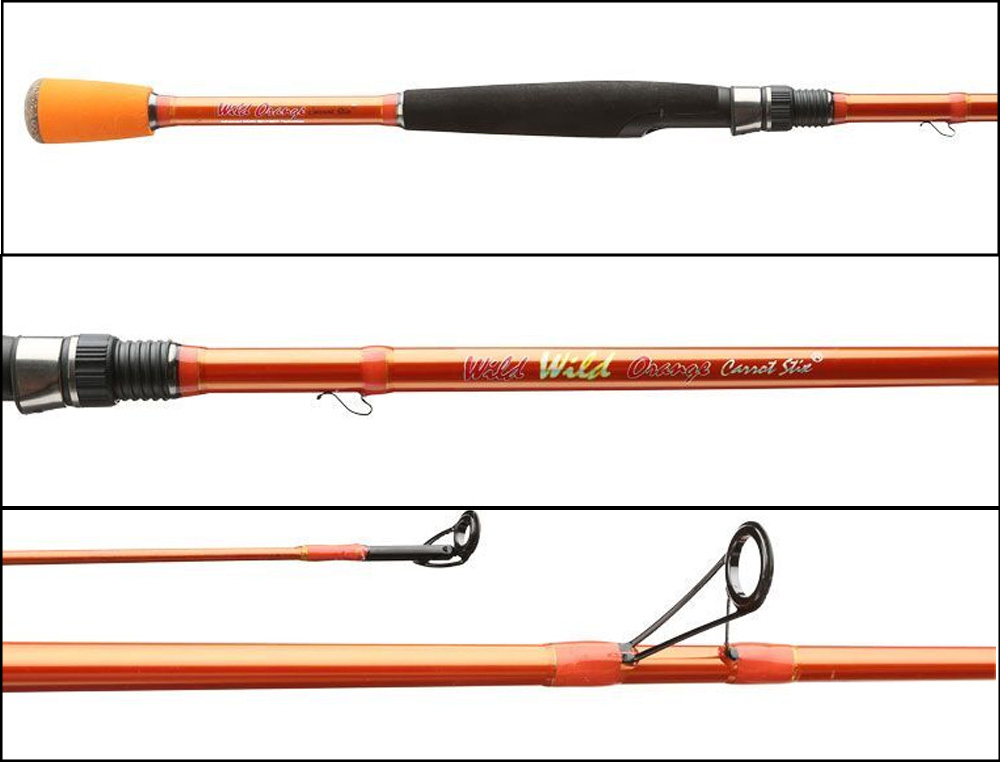 Canne Carrot Stix Wild Wild Orange Spinning - Integral Pêche