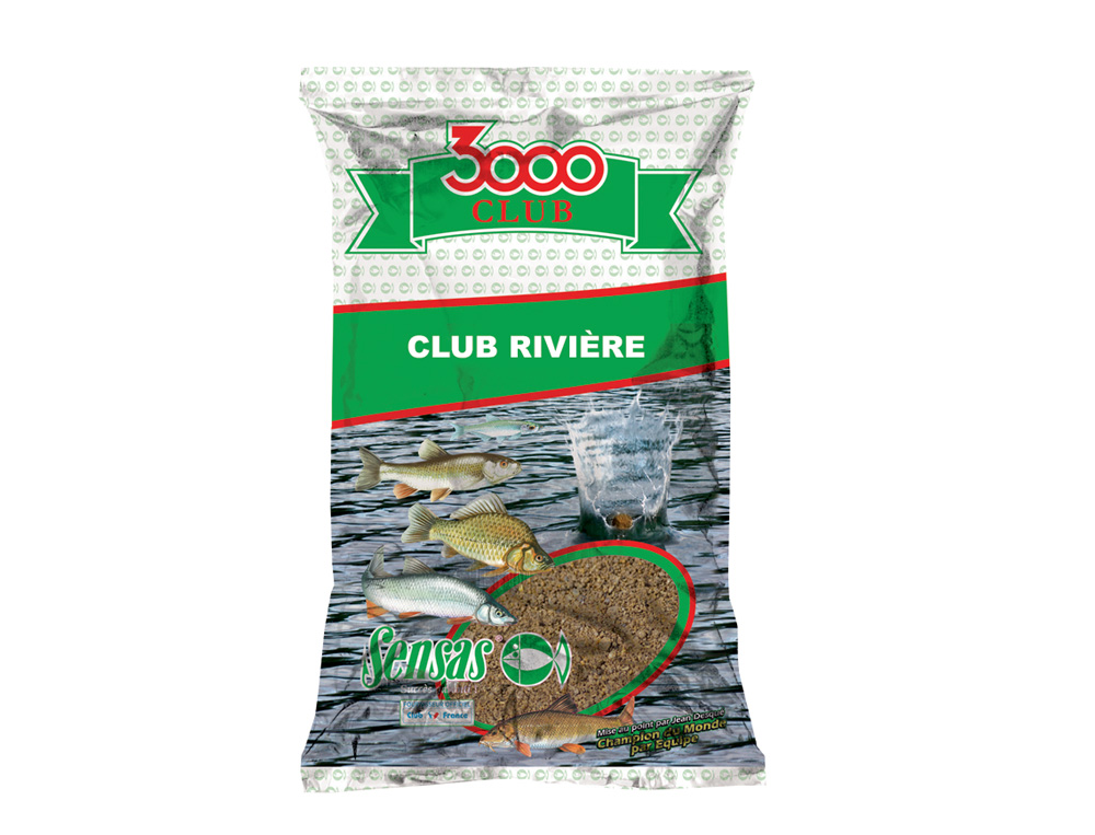 Amorce Sensas 3000 club rivière - Integral Pêche