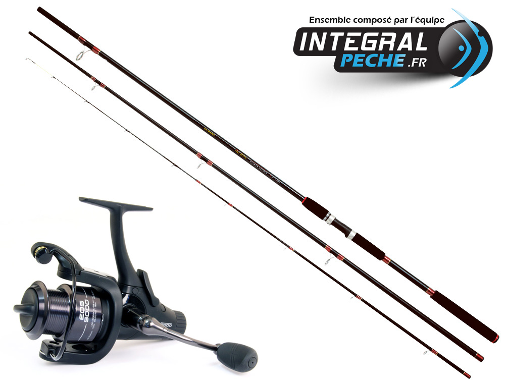 Ensemble feeder canne Browning Hot Rod Power 3.60 m. + moulinet EOS ...
